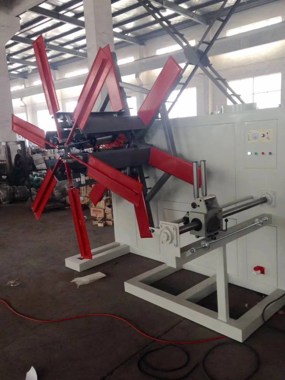 New technology hdpe pe pp pvc pipe coiler winding machine winder ...