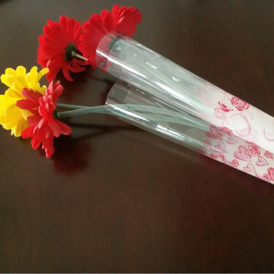 100% Biodegradable And Compostable Plastic Clear Flowers Packaging Bag ...