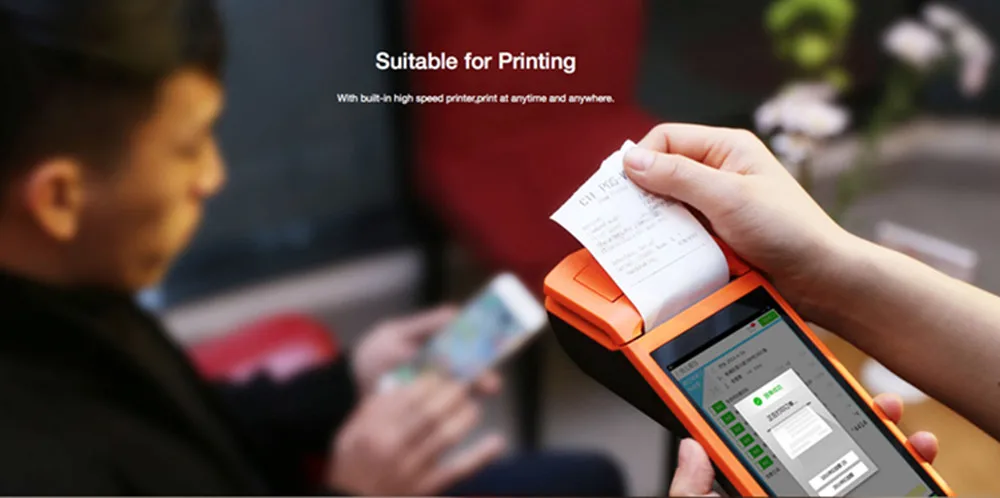 Cheapest Blue Color POS Q2I Mobile Android 11.0 Printer