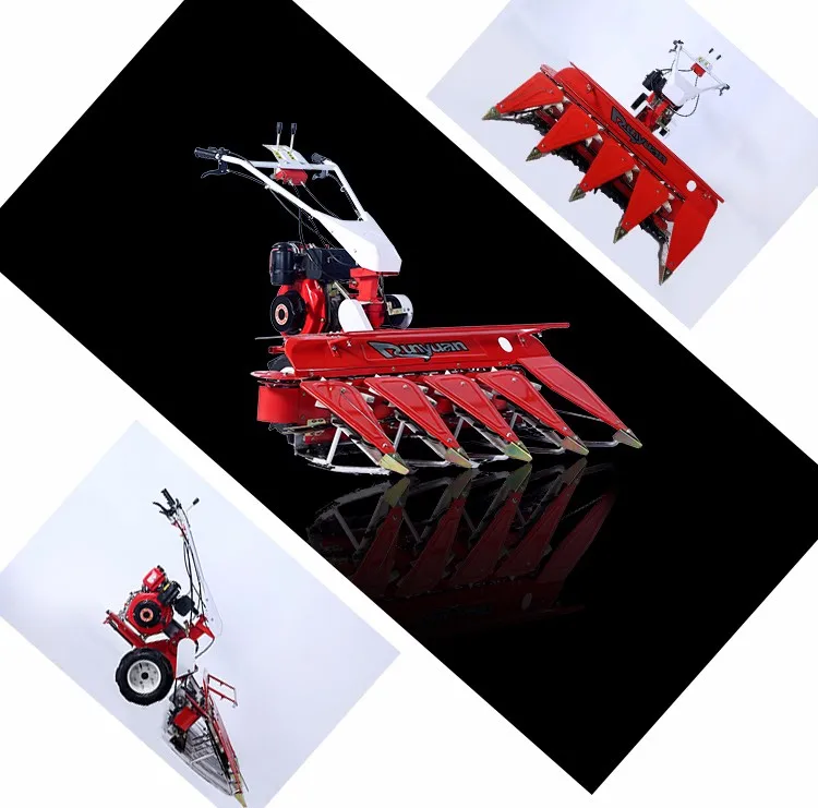 Wheat Rice Tractor Reaper Machine,Rice Reaper Combine Harvester - Buy ...