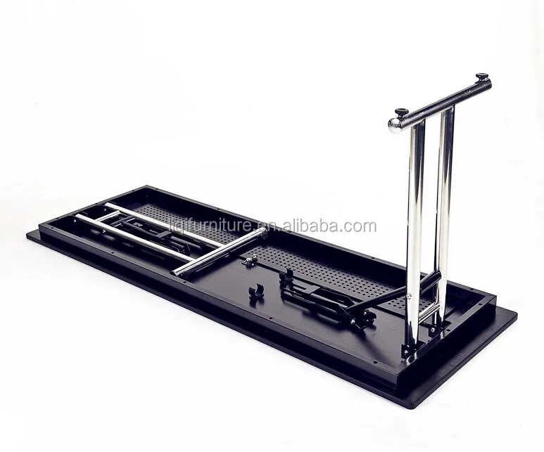 Foldable Study IBM Table with Modesty Panel - Modern & Eco-friendly