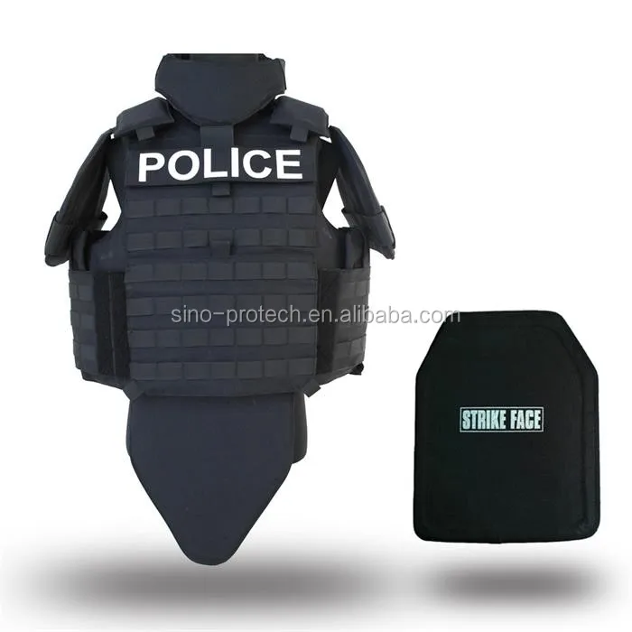 Full Body Armor Bulletproof Vest Neck Protection Bullet Proof Vest ...