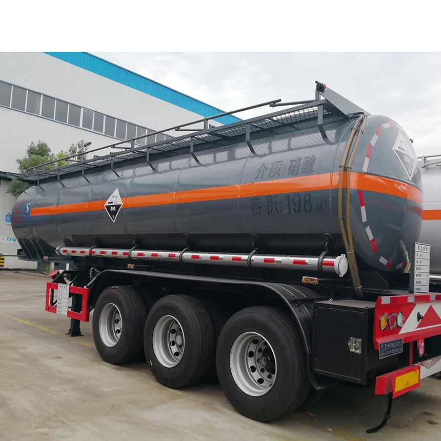 Custom 3-Axles Liquid Chemical Transport Tanker Truck