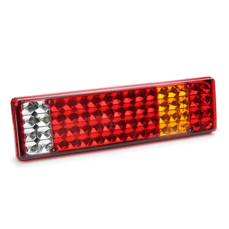 Car with Rectangle Tail Lights - 64 LED Stop & Turn Signals