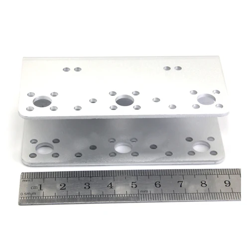 Aluminum Main U-shape Robot Bracket For Robot Electronic Modules With ...