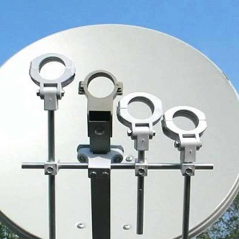 Multi Feed Lnb Bracket Holder For Satellite Dish Or Antenna Hold Up To ...