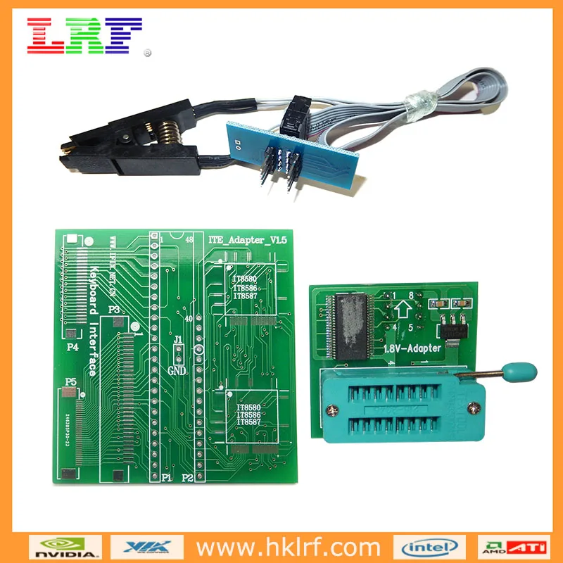 Rt809f Programmer All Adapters Sop8 Ic Clip Motherboard Lcd Reader + Peb-1 - Buy Rt809f ...