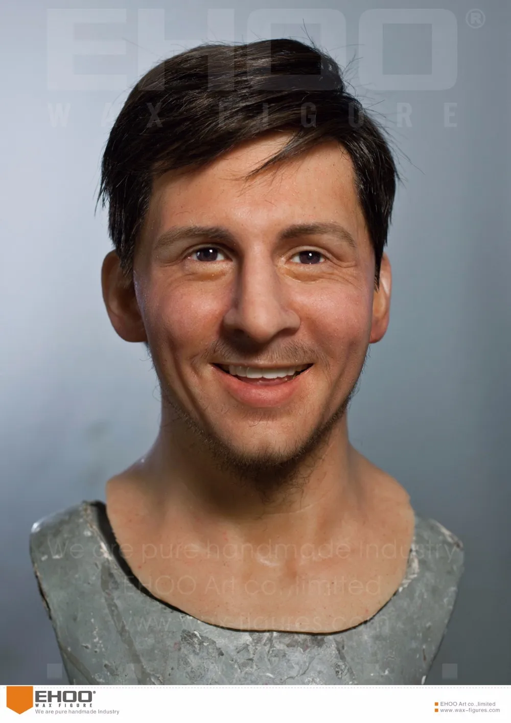 Custom Celebrity Wax Figure Sculpture Of Soccer Player - Buy Wax Figure ...