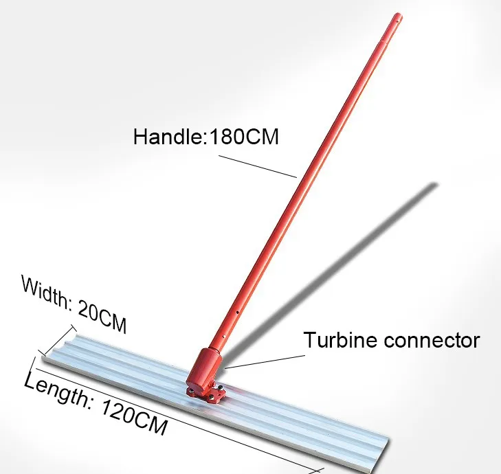 Easy Operating Handheld Concrete Bull Float Adjustable Angle Aluminum ...