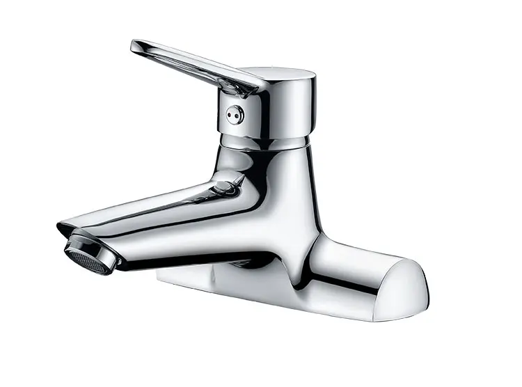 Omasa Decked Mounted Single Level Basin Faucet Mixer For Bathroom - Buy ...