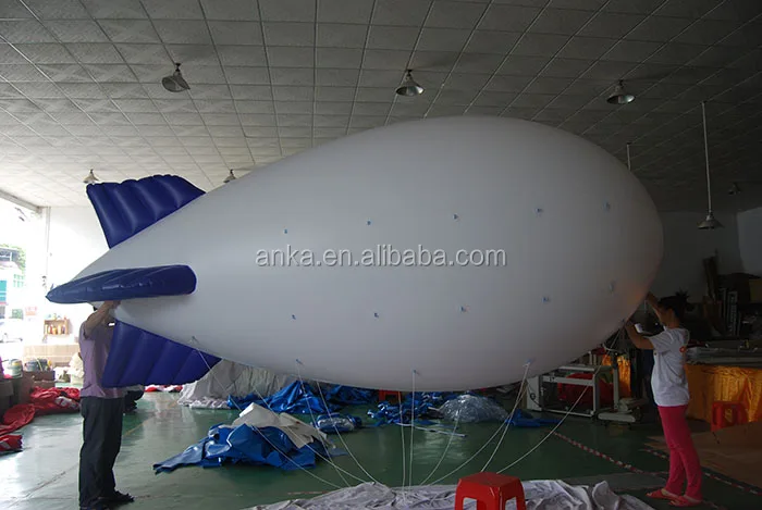 High Quality Red Blimp Type 6m Advertising Inflatable Blimps for Sale