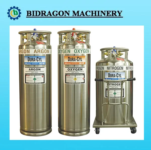 Cryogenic Liquid Gas Dewar Cylinder Cryogenic Liquid Gas Dewar Tank ...