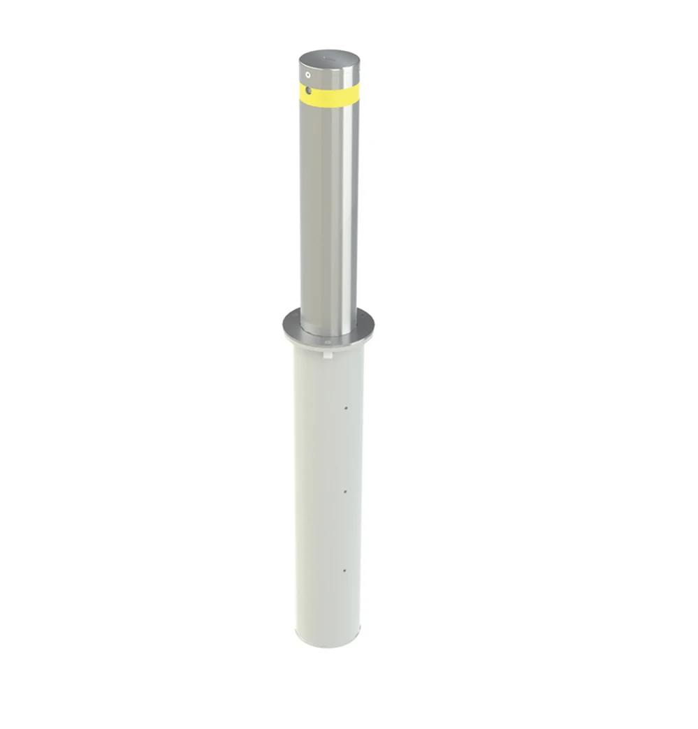 Manual Retractable Rising Bollard - Durable & Versatile