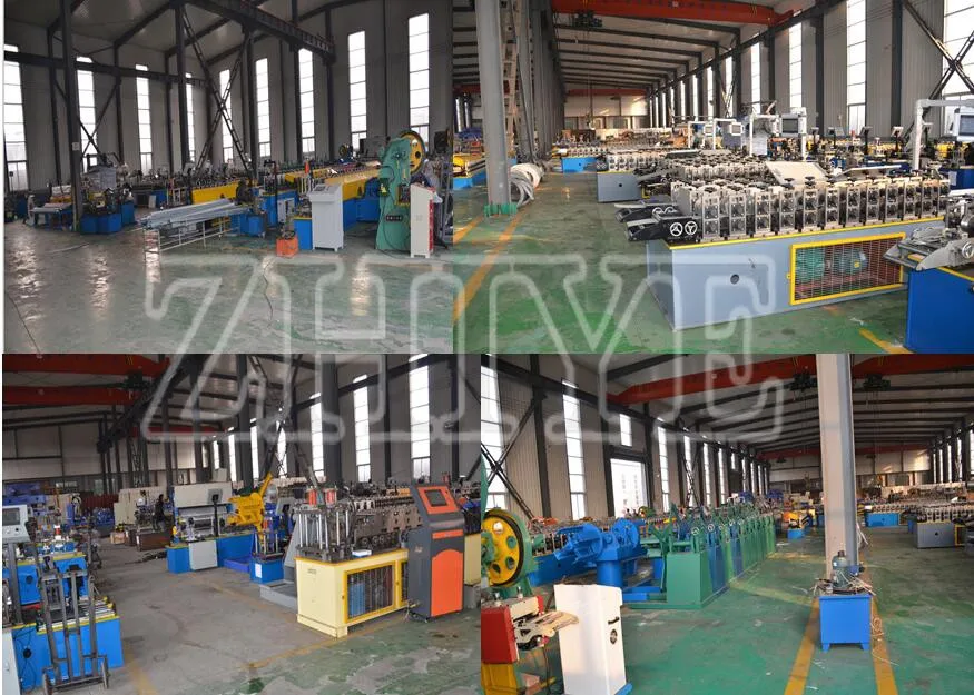 Plasterboard Ud Cd Profile Roll Forming Machine /light Steel Frame ...