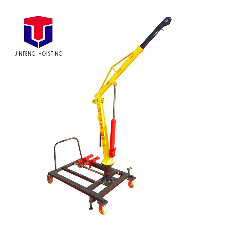 Light Weight Hydraulic Lifting Gear Lifting Arm Mini Crane Portable ...