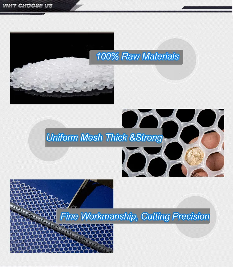 Craft Flexible Rigid Food Grade Plastic Net,Plastic Netting,Plastic ...