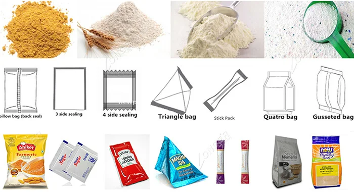 Fully Automatic 1kg Polythene Bag Sugar Packing Machine