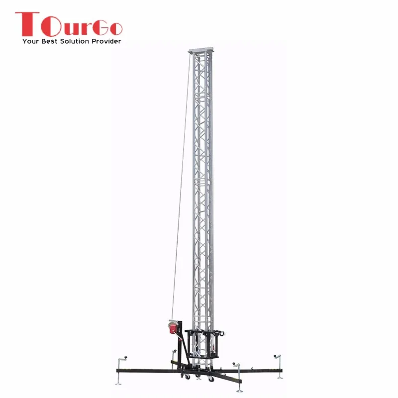 Tourgo Aluminum Ground Support Truss System for Stage Roof Truss