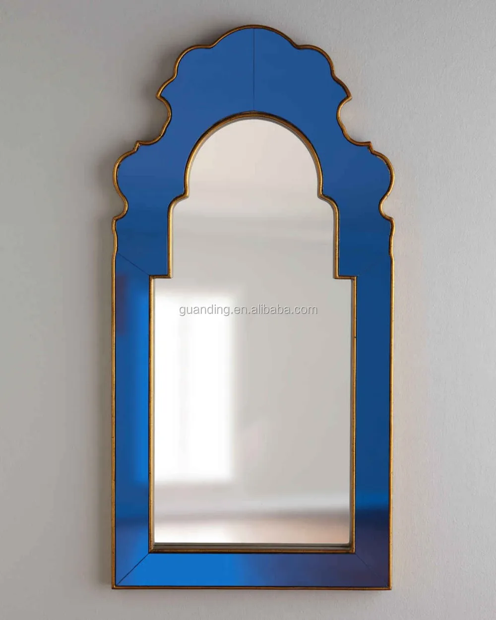 2016 Blue Colour Wall Mirror Home Decorative - Buy Wall Mirror,Blue ...