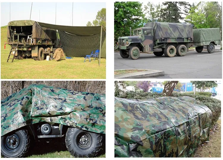 Large Heavy Duty Army Camouflage Tarpaulin - Buy Heavy Duty Camouflage ...