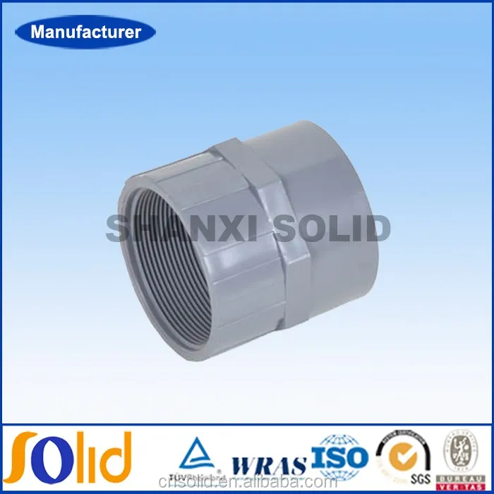 Pvc Pipe Fittings Female Threaded Adaptor Connector - Buy Pvc Female ...