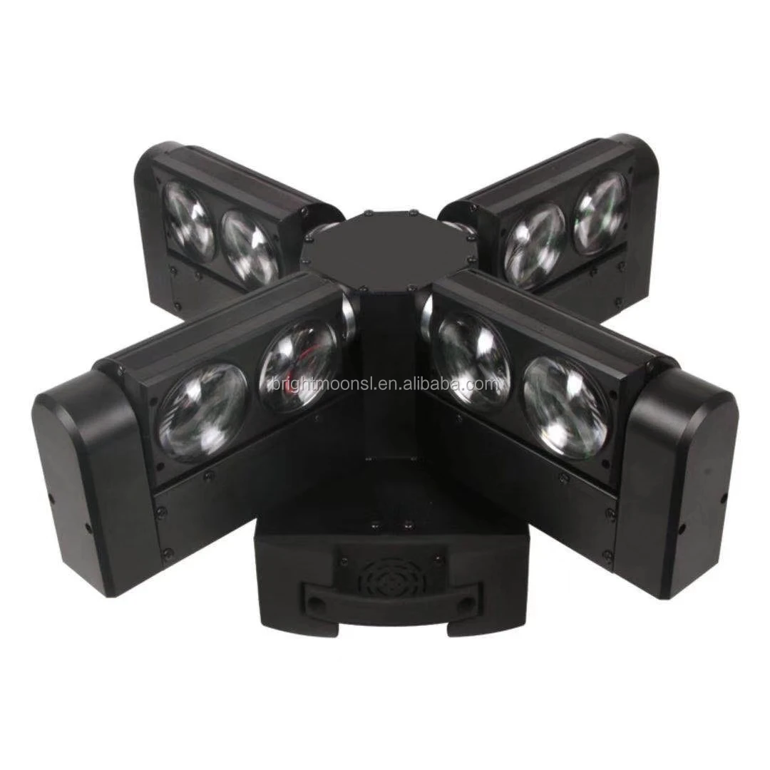 New Design High Quality 8 Eyes Led Cross Beam Moving Head Light ...