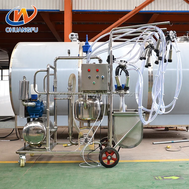 Best Seller More Advanced Mobile Milking Machine System - Buy Automatic ...