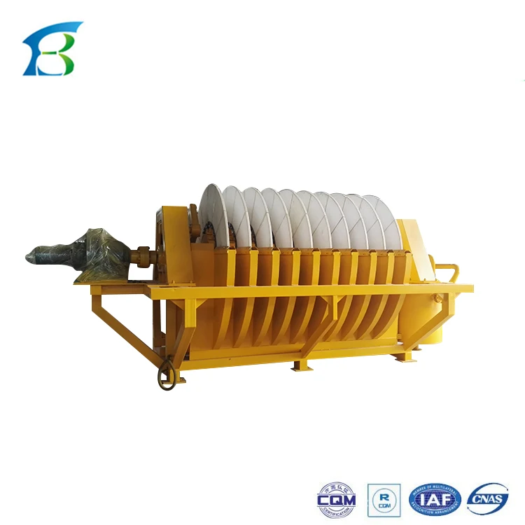 Separación sólido-líquido equipo de disco rotatorio Filtro de vacío de ...