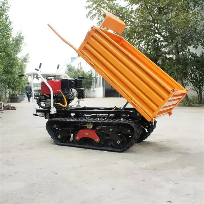 Mini Crawler Hydraulic Dump Vegetable Orchard Dedicated Truck Can Be ...