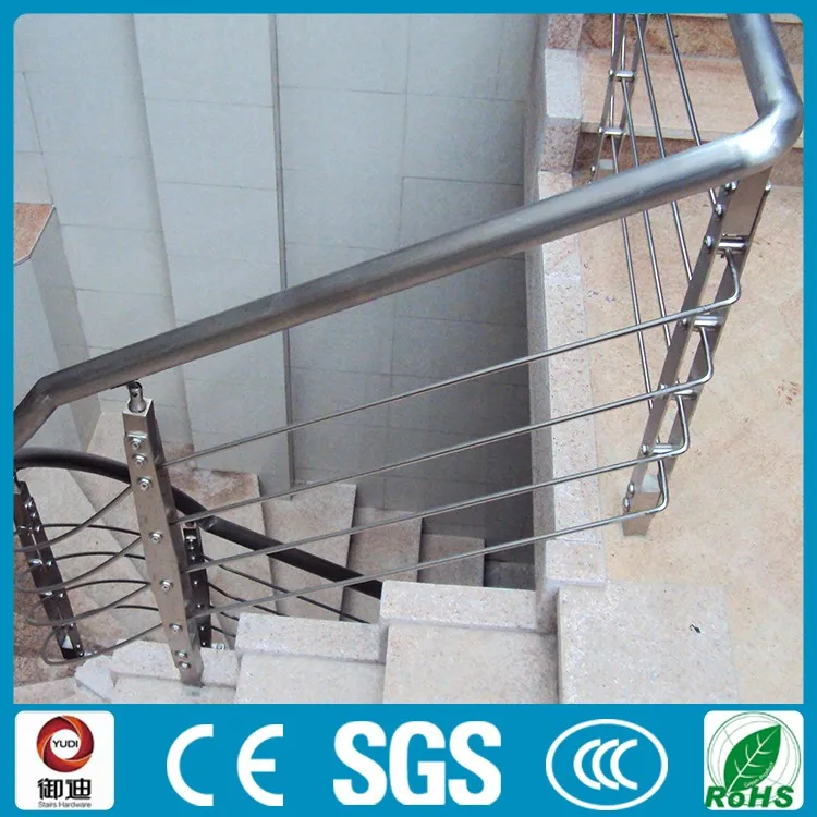 Simple Horizontal Rod Stair Handrail / Balustrade / Railing - Buy ...