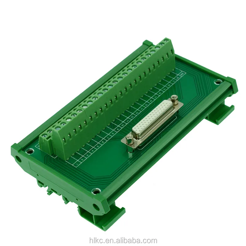 D-sub Db44hd Female Header Breakout Board Terminal Block Dsub Db44 ...