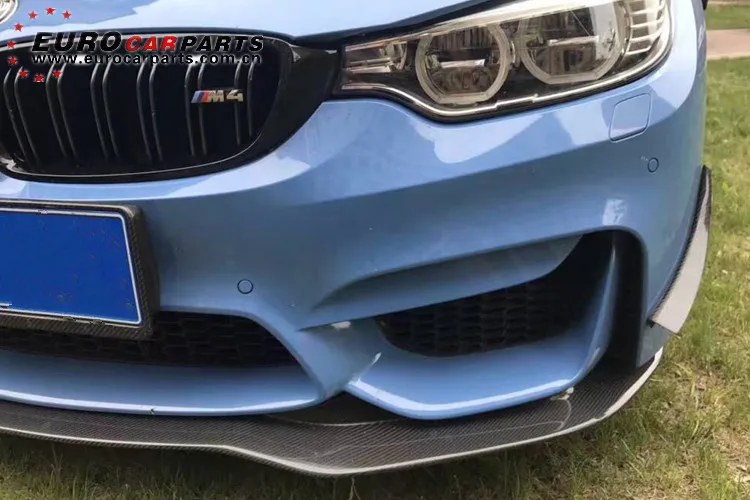 F82 M4 2015year Psm Style M4 Carbon Fiber Spoiler Rear Diffuser Side ...