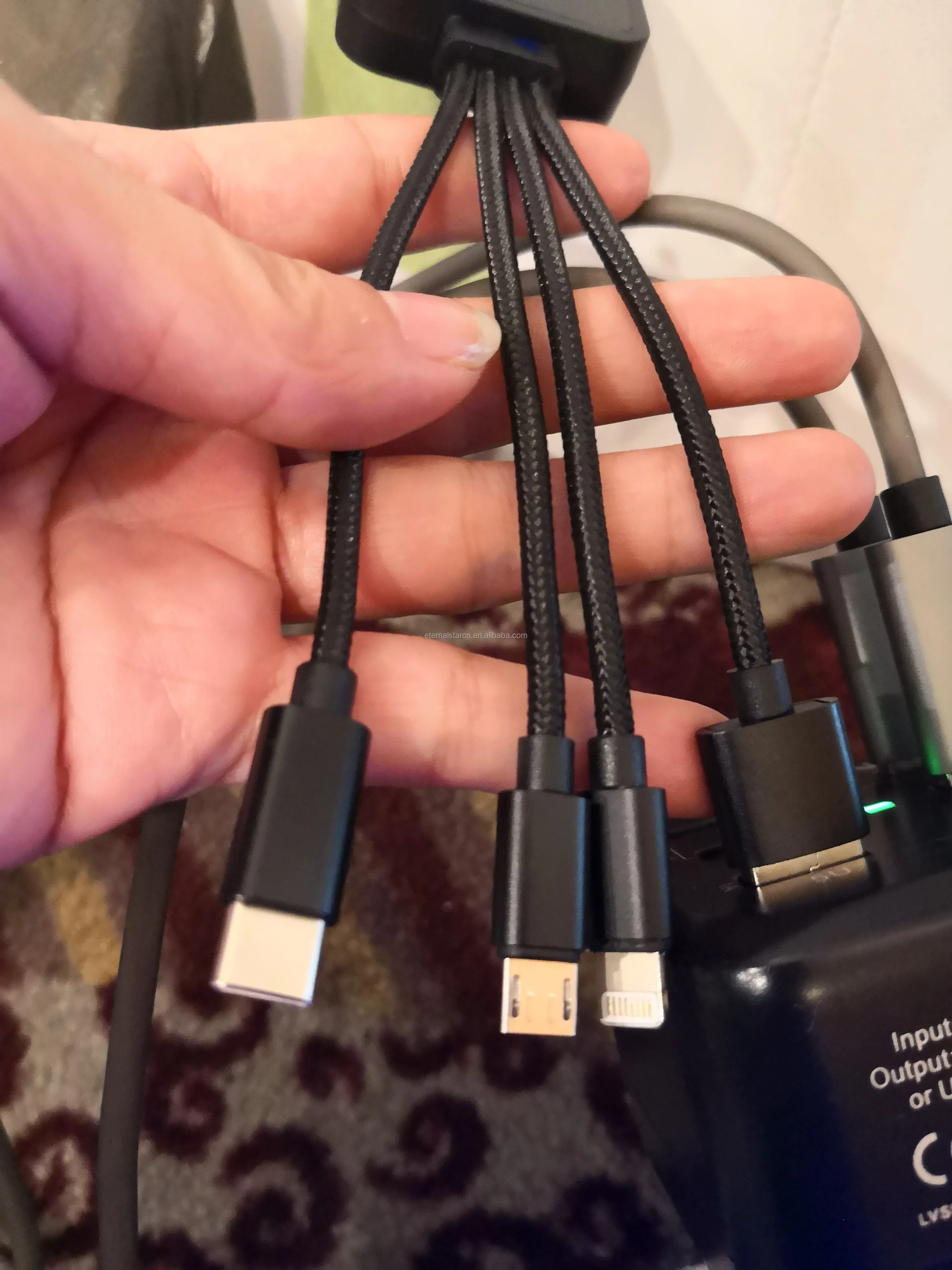 Factory 6 In 1 Multi Color Multi Charge Usb Charging Cable - Buy Multi ...