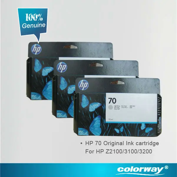 New Arrival: 100% Genuine Hp Original Ink Cartridge 70 130ml & Hp 70 Printhead For Hp Designjet ...
