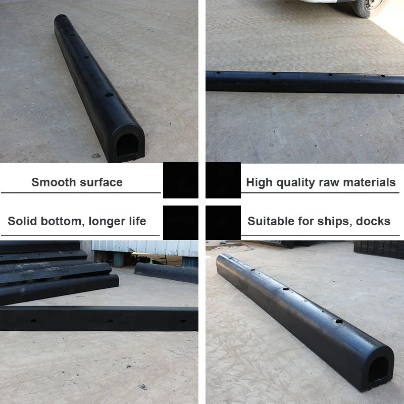 Marine Bespoke Rubber Boat Bumper Fender - Flexible PVC Guard