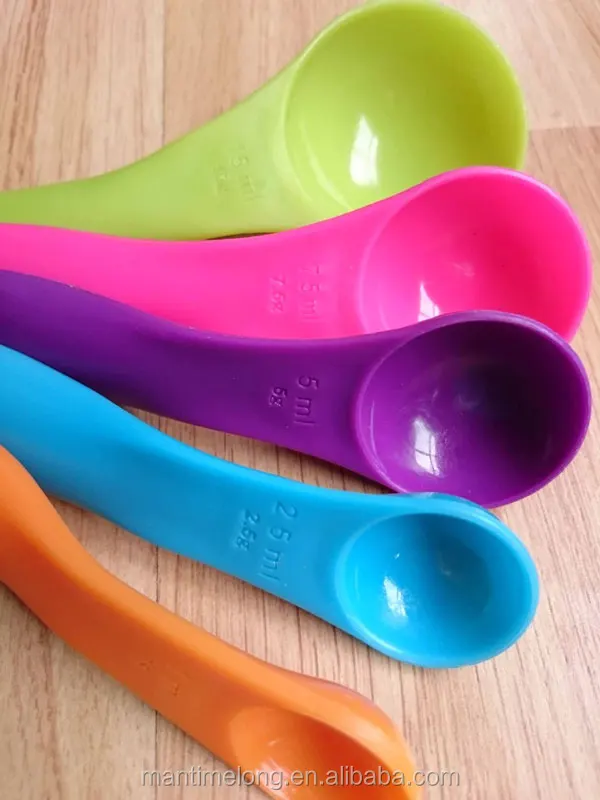Adjustable Measuring Spoon Plastic Powder Measuring Spoon 10ml Plastic ...