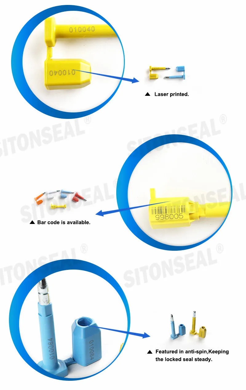 ISO Container Door Security Bolt Seal - Sitonseal ST-1103