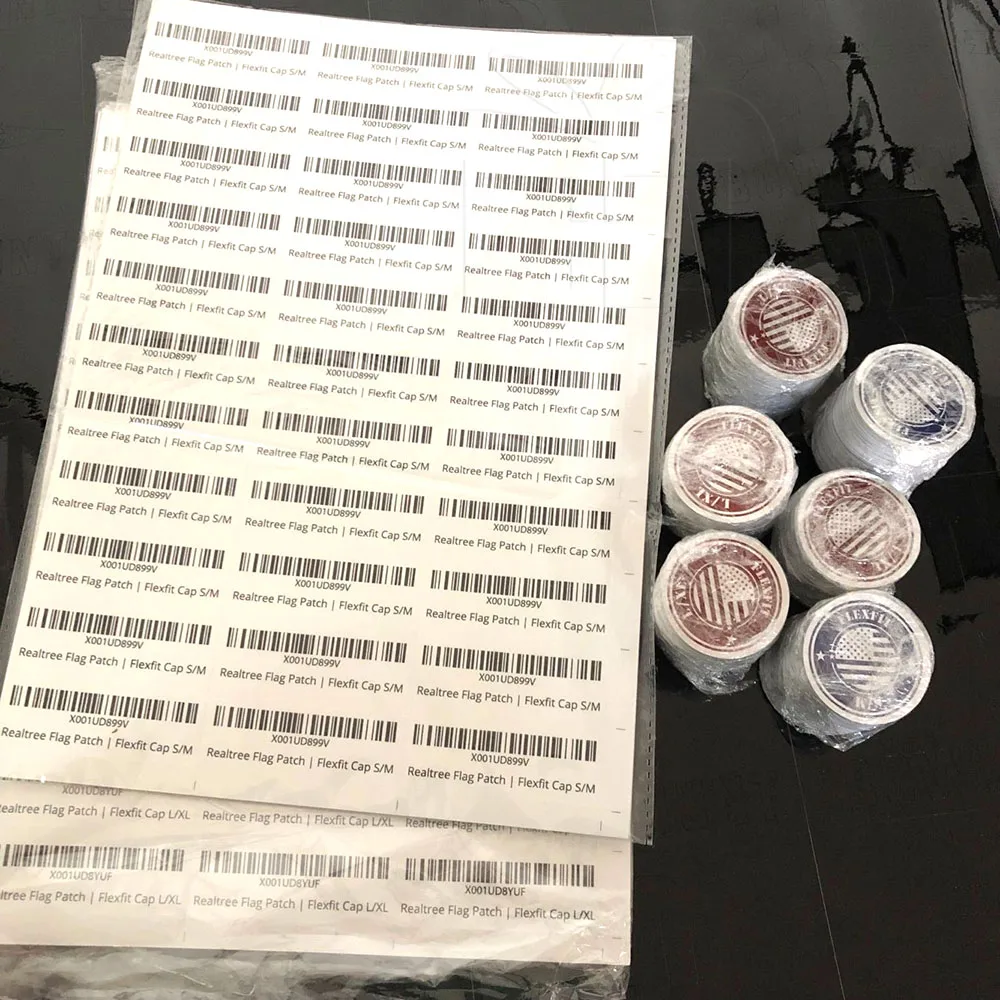 Custom Printing Waterproof Adhesive Fba Labels Barcode Amazon Stickers ...