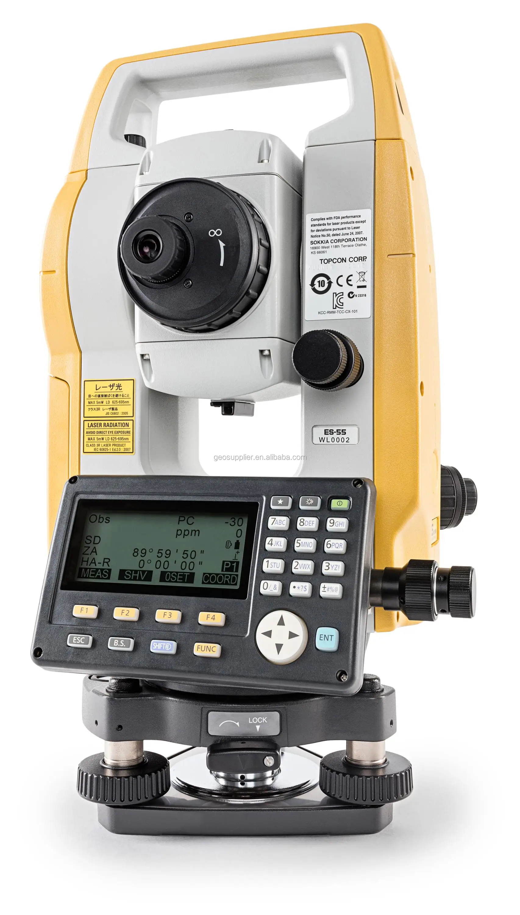 Entry Level Topcon Total Station Topcon Es-52 350m Reflectorless - Buy ...