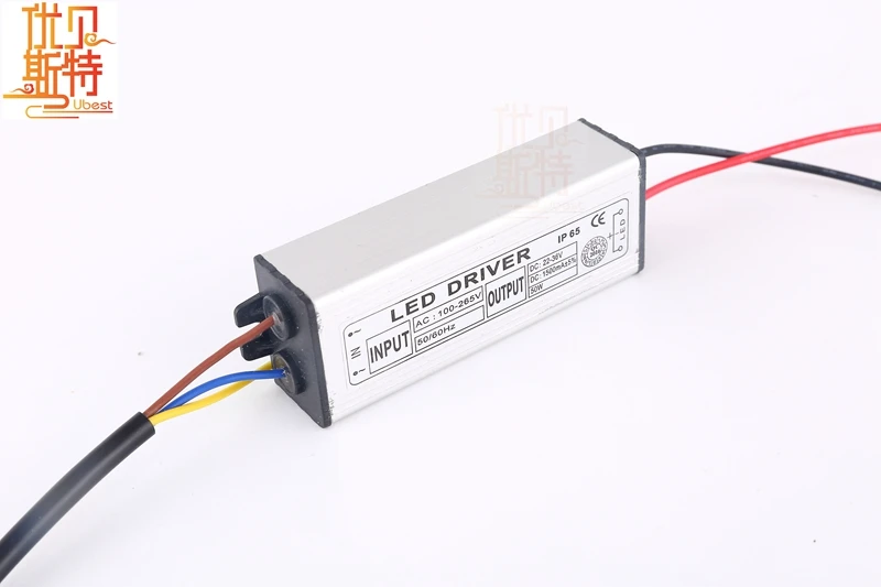 Waterproof electronic led driver 30w IP66 Outdoor Use 20-36v Switching ...