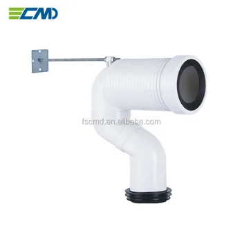 Pvc Plastic Toilet Hose Pipe Sanitary Waste Fittings Wc Connection Tube ...