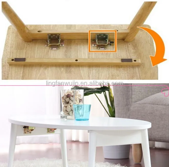 90 Degrees Self-lock Folding Table Legs Hinge Metal Braces For Wood ...