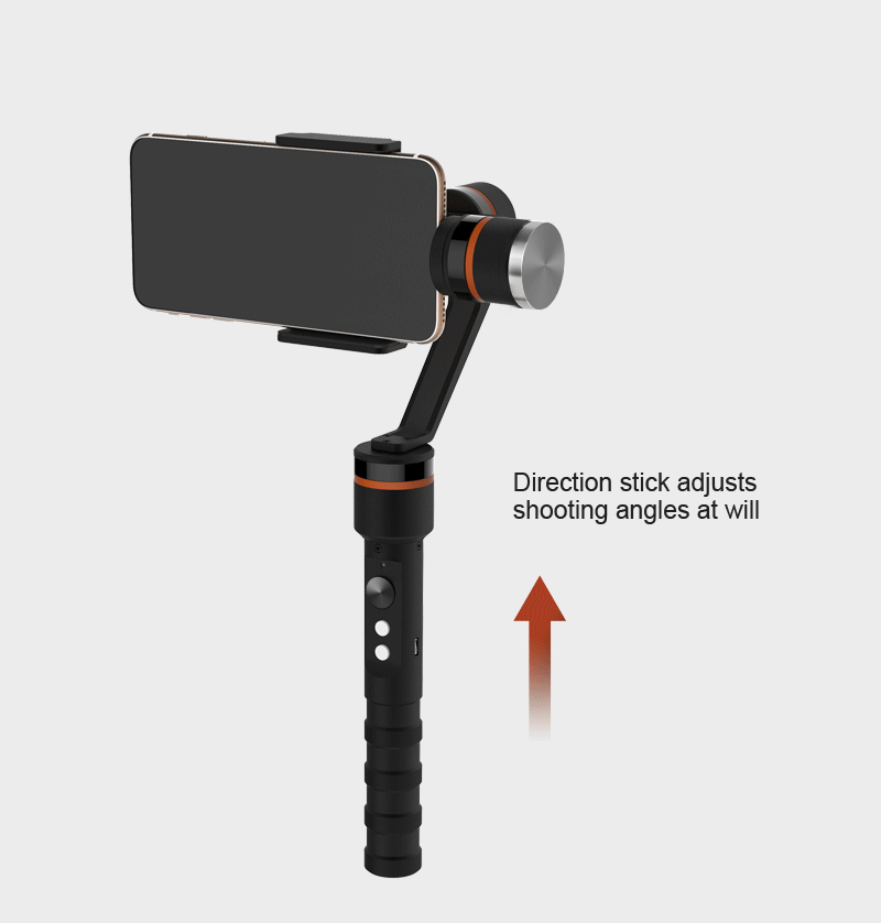 Anti-shake Bluetooth Connected Handheld Gimbal Stabilizer Smartphone ...