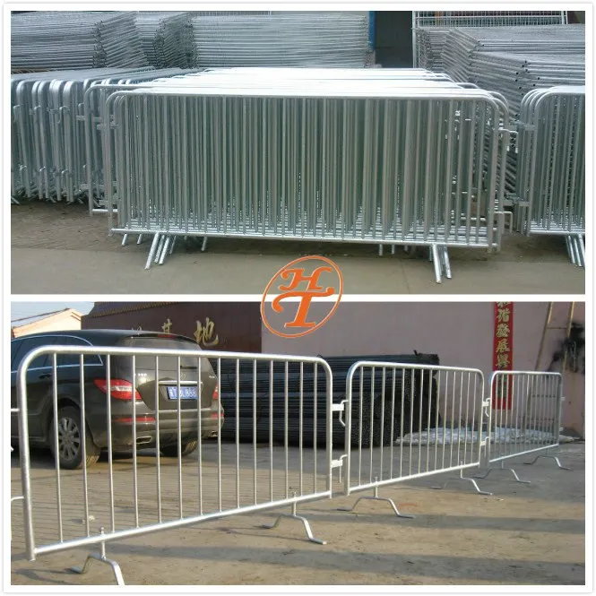 Customized Metal Crowd Control Barrier,Portable Barricades,Pedestrian ...
