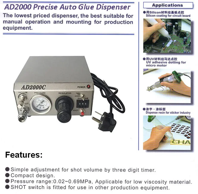 FEITA AD2000C Automatic Precision Liquid Glue Dispenser Machine ...