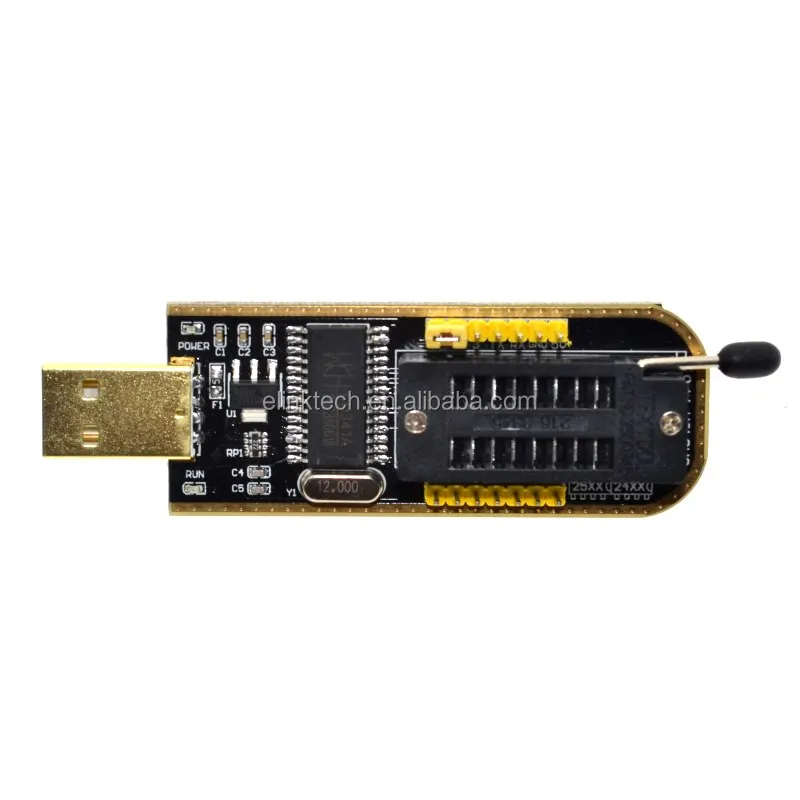 Mini programmateur USB CH341A série 24 EEPROM, dispositif d'écriture 25 ...