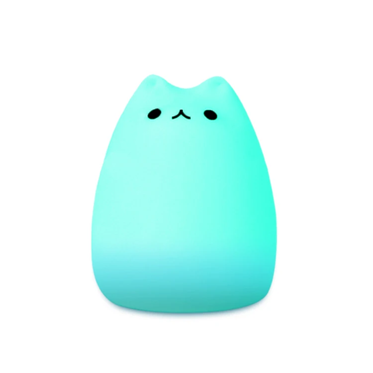 Hot Sell Silicone Portable Led Night Lamp Rechargeable Night Light ...