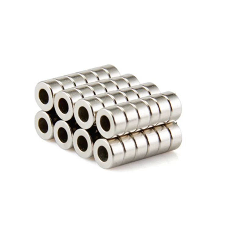 12000 Gauss Aimant Large Permanent Thin Neodymium Ring Magnet - Buy ...