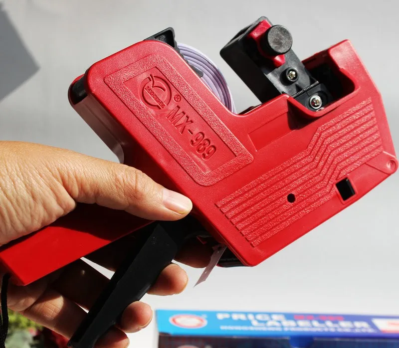 Mx-989 Portable One Line Hand Label Gun - Buy Label Gun,Portable Onle ...