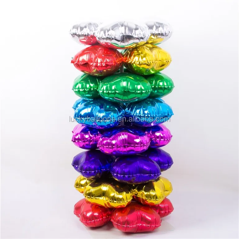 Wholesale Promotional Solid Color Heart Helium Magic Arch Foil Balloon ...
